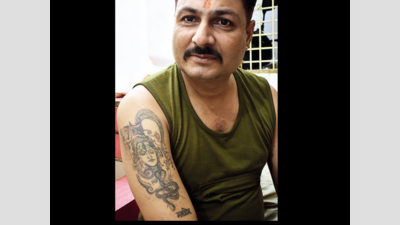 Allahabad: Tattoo spiritualism the in thing ahead of Shrawan ...