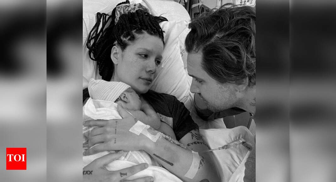 Halsey welcomes her first child with Alev Aydin | English Movie News ...