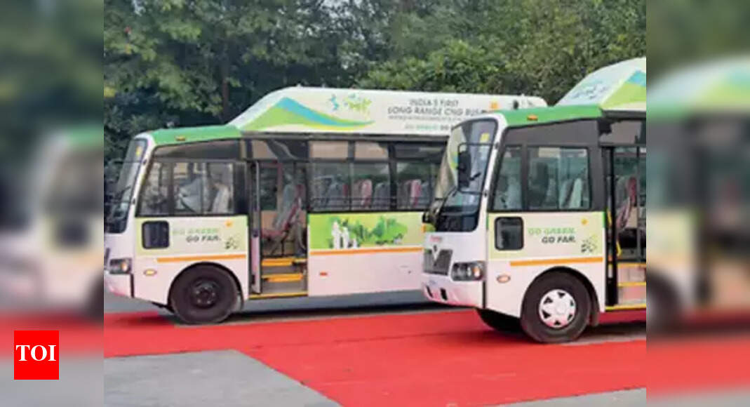 Bihar: 50 CNG buses from July 24 | Patna News - Times of India