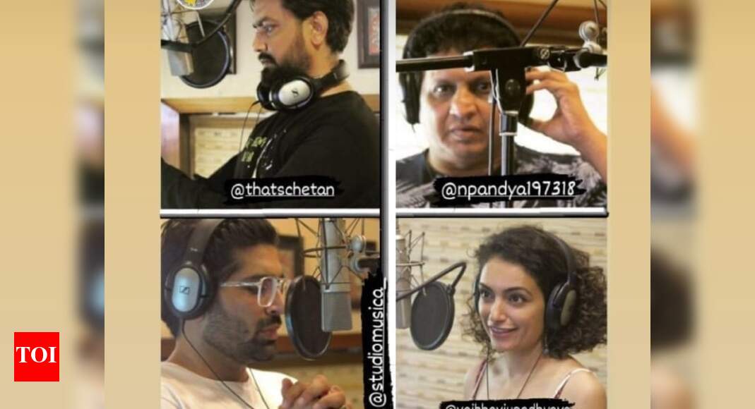 Chetan Dhanani, Malhar Thakar, and others start dubbing for the film ...