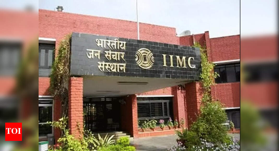 IIMC entrance test to be held on August 29 | Delhi News - Times of India