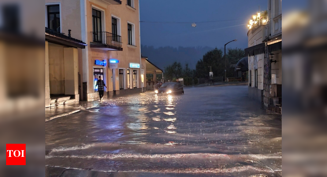 Heavy rain forecast to hit German flood regions at weekend - Times of India