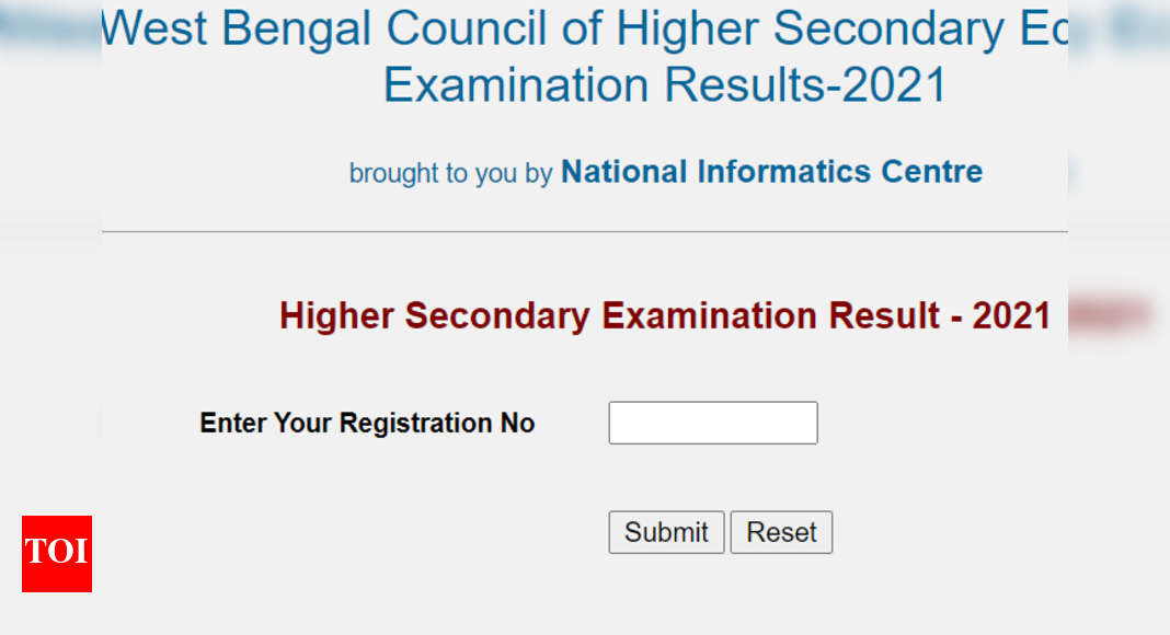 WB HS Result 2021 Declared: How to check results on wbresults.nic.in ...