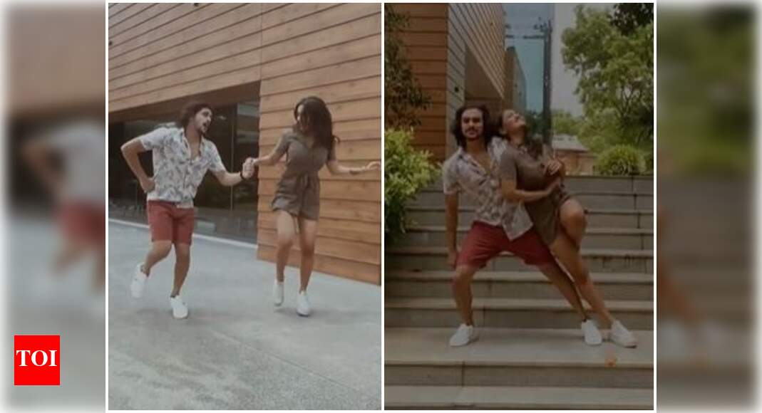 Watch: Bigg Boss fame Ramzan shakes a leg with former D4 Dance co ...