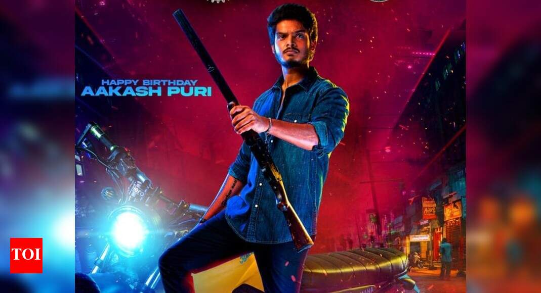 The first look of Aakash Puri from Chor Bazaar is out! | Telugu Movie ...