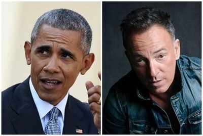 Obama, Springsteen to share 'American stories' in new book - Times of India