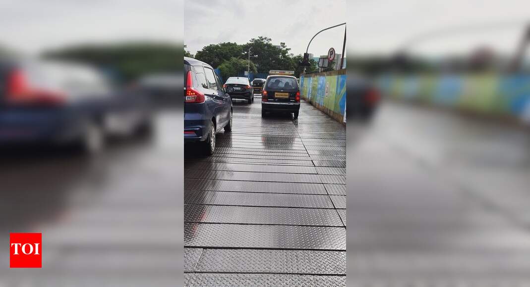 Accident due to BMC negligence - Times of India