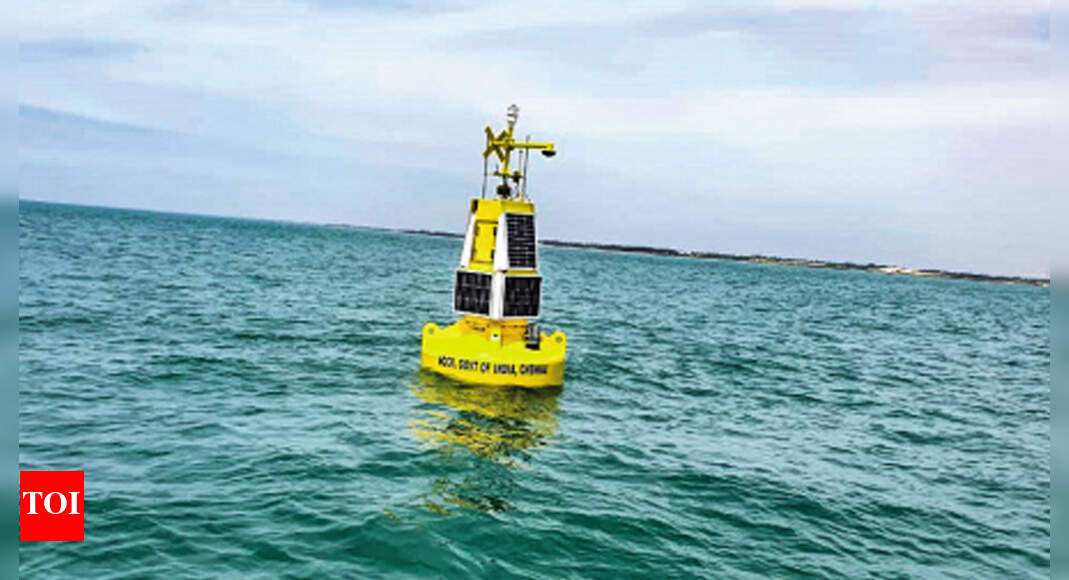 High tech buoy: Puducherry visitors can now get beach water quality ...