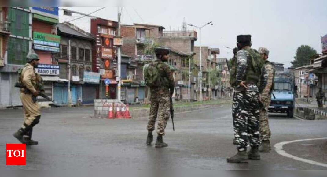 Big dip in terrorist incidents in Jammu and Kashmir in last two years ...
