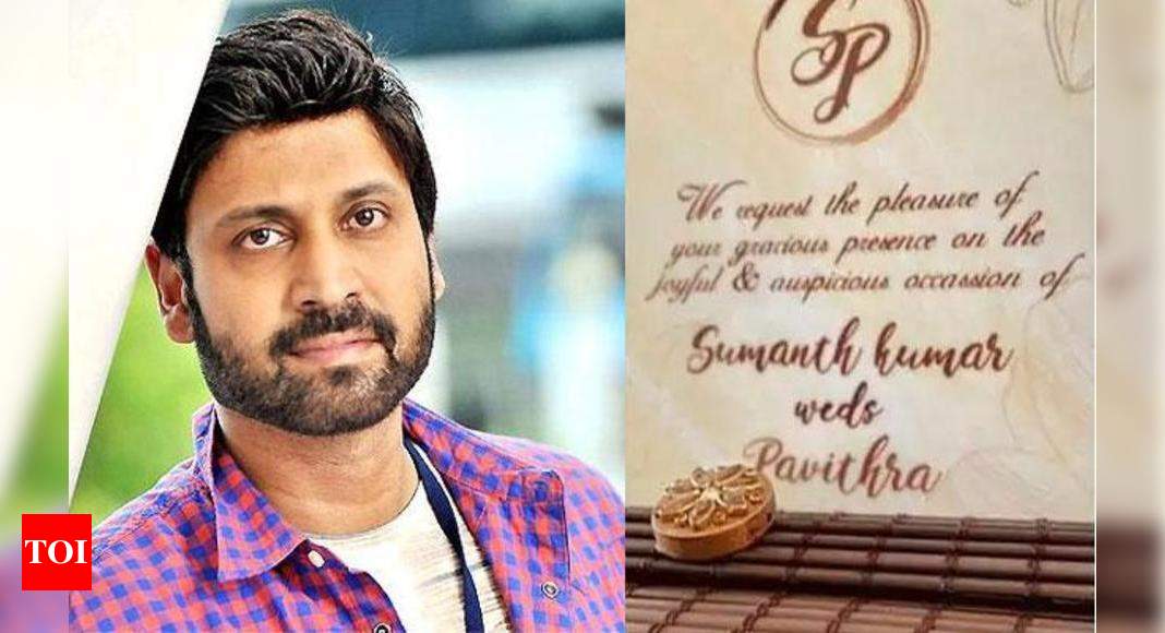 Sumanth: Finally, Sumanth has opened up about his 2nd marriage ...