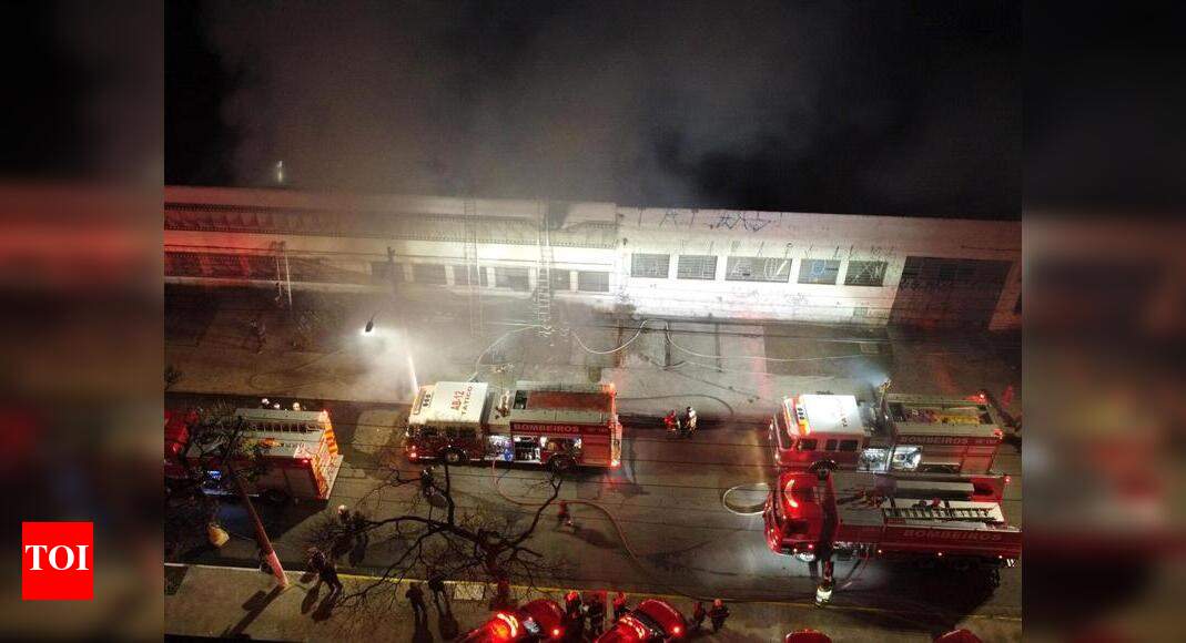 Fire erupts at warehouse of Brazil's national film institute - Times of ...