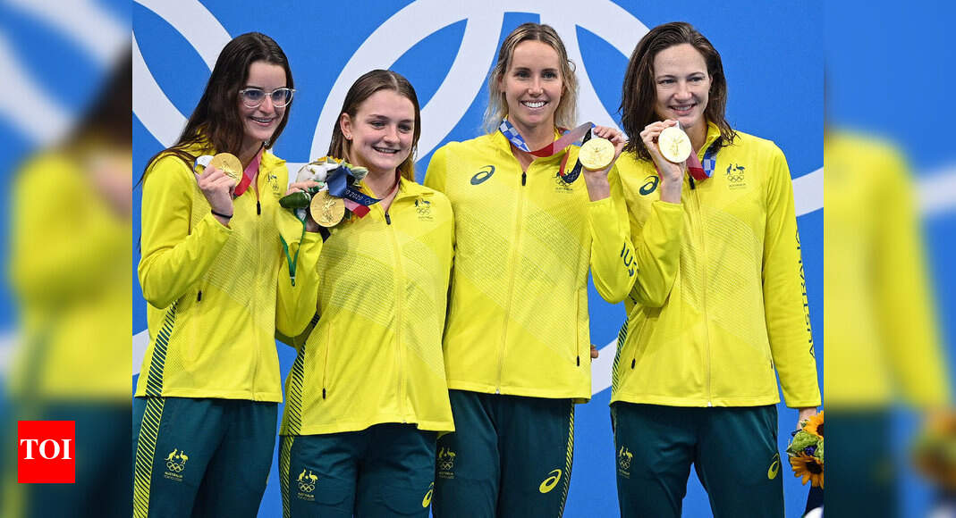 Tokyo Olympics 2020: Emma McKeon creates history as Australia win ...