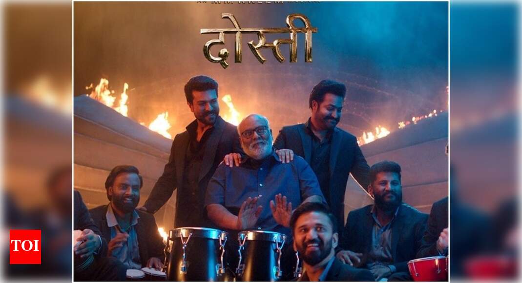 'RRR' new song 'Dosti': Jr NTR and Ram Charan’s track celebrates ...