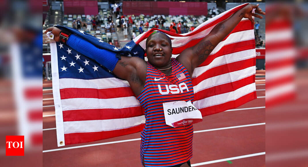 Tokyo Olympics 2020: 'Hulk' Raven Saunders smashes her limits to Games ...