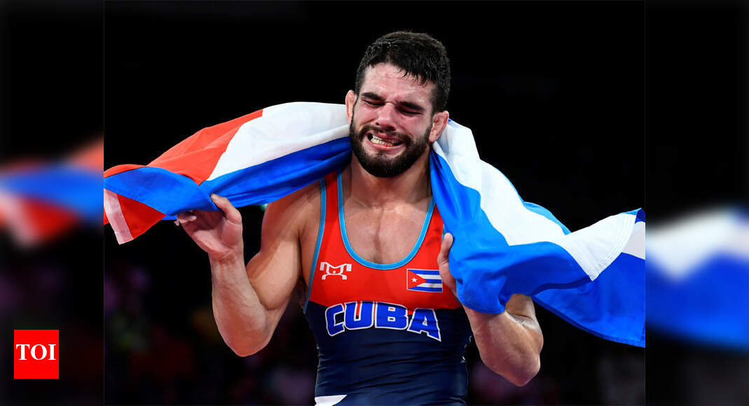 Tokyo Olympics: Cuba's Orta wins men's Greco-Roman bantamweight gold ...