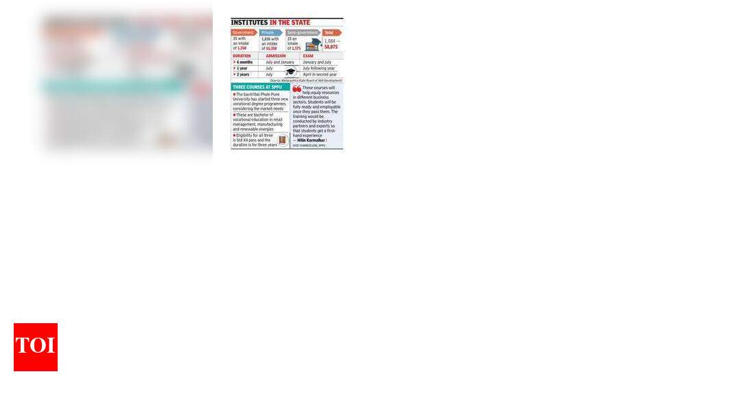 Vocational courses on the upswing in uncertain times | Pune News ...