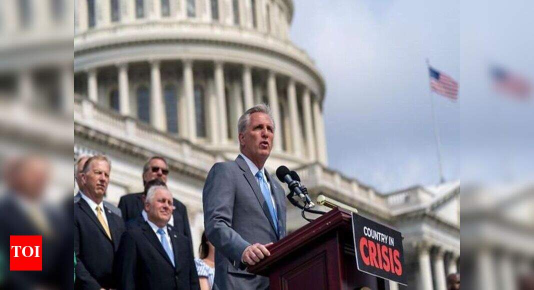 Dems ask McCarthy to recant Pelosi taunt as tensions rise - Times of India