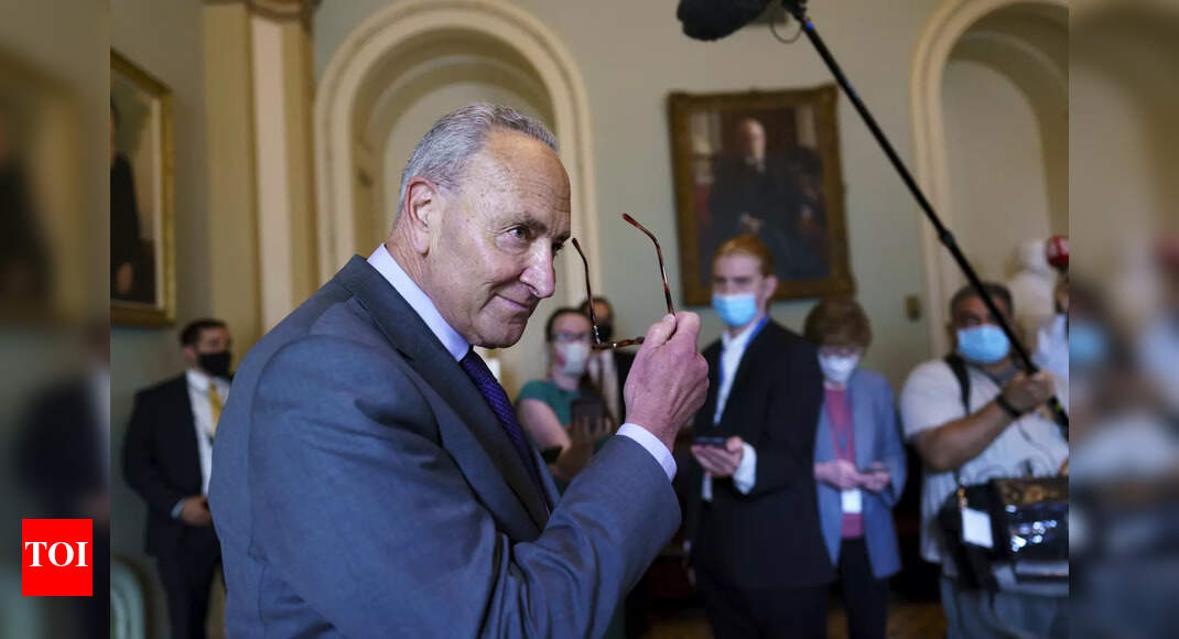 $1 trillion infrastructure bill gets first action as senators dig in - Times of India