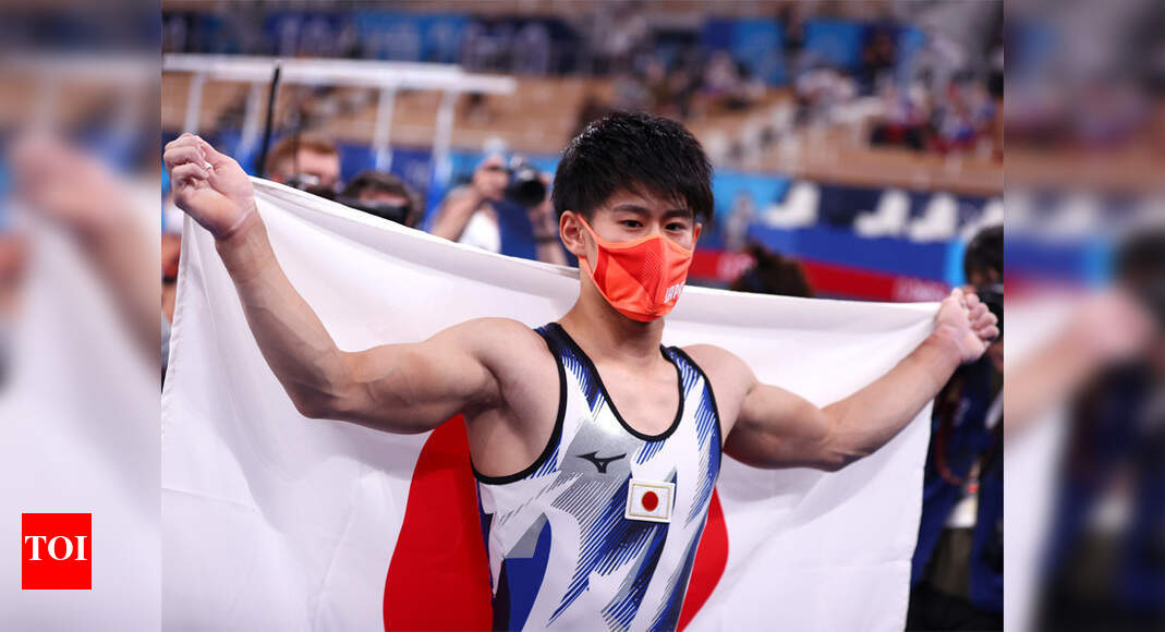Tokyo Olympics: Japanese gymnast Hashimoto wins high bar gold | Tokyo ...