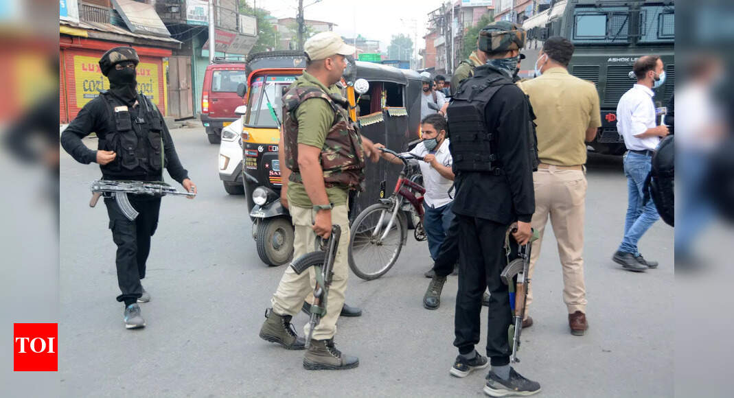 Cop, civilian injured in 'terrorist' attack on police party in Srinagar ...