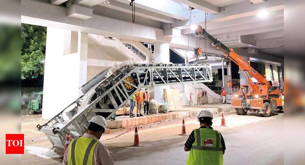 Make in India escalators, lifts being installed at Kanpur Metro ...