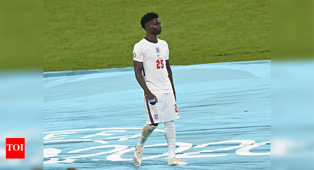 Saka given 'wall of support' after Euro penalty abuse | Football News ...