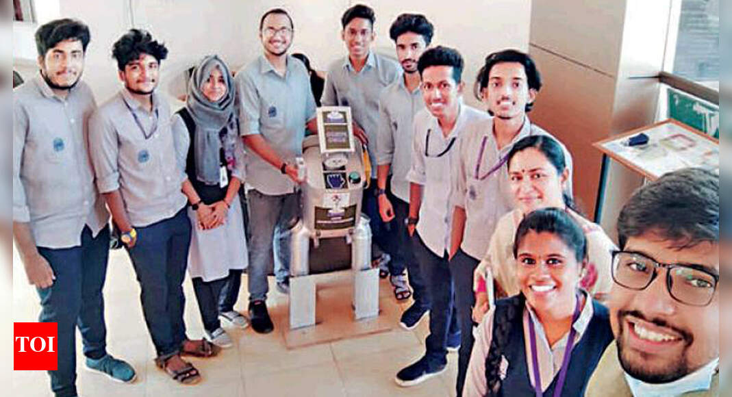 Engineering students in Kochi build humanoid robot | Kochi News - Times ...