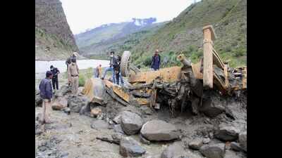 Body of BRO engineer missing since cloudburst found in HP's Lahaul-Spiti | Shimla News - Times ...