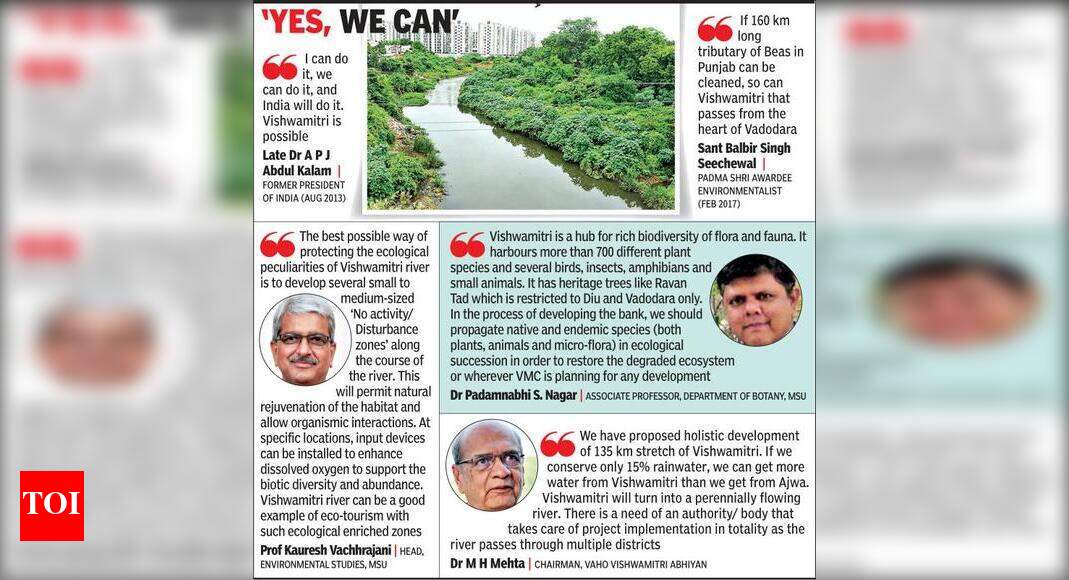 Reviving Vishwamitri isn’t impossible | Vadodara News - Times of India