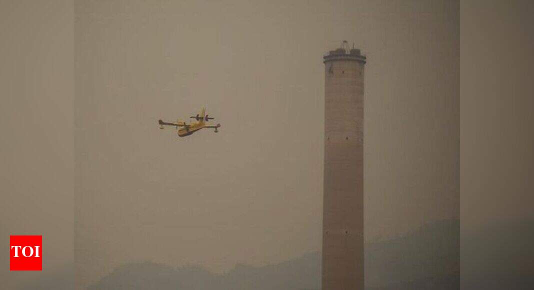 Turkey Wildfires: Fire that reached Turkish power plant contained ...