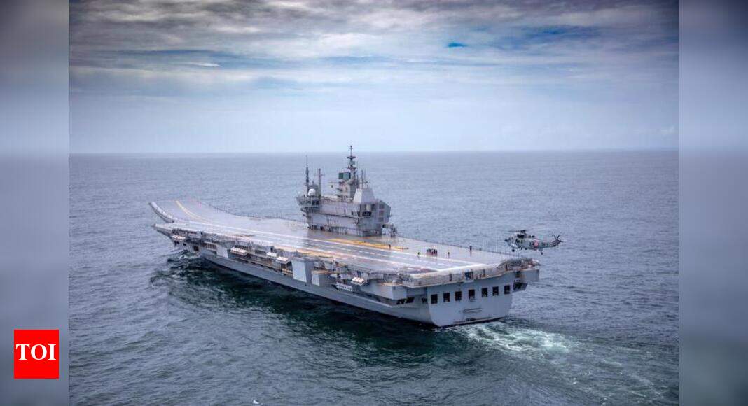 Goa naval head lands history on Vikrant | Goa News - Times of India