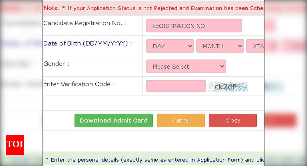 UPSESSB PGT Recruitment 2021: Exam City and Admit Card released ...