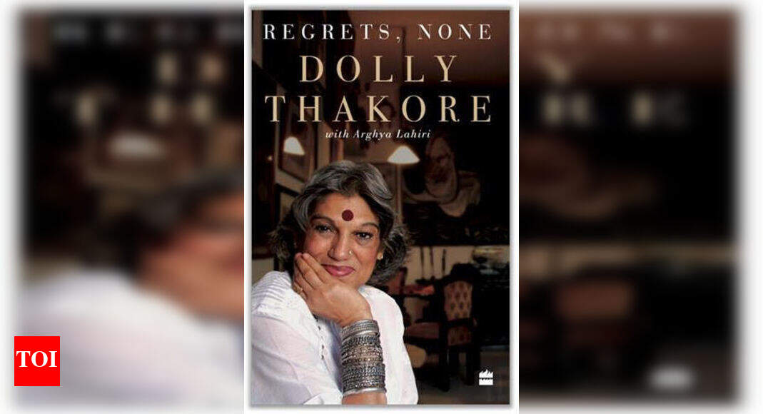 Veteran theatre personality Dolly Thakur's memoir to release in September - Times of India