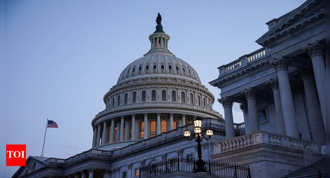 US Senate poised to pass bipartisan $1 trillion infrastructure bill - Times of India