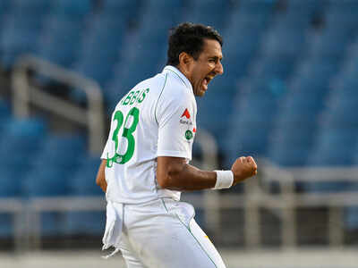 West Indies vs Pakistan, 1st Test: Mohammad Abbas's double strike puts ...
