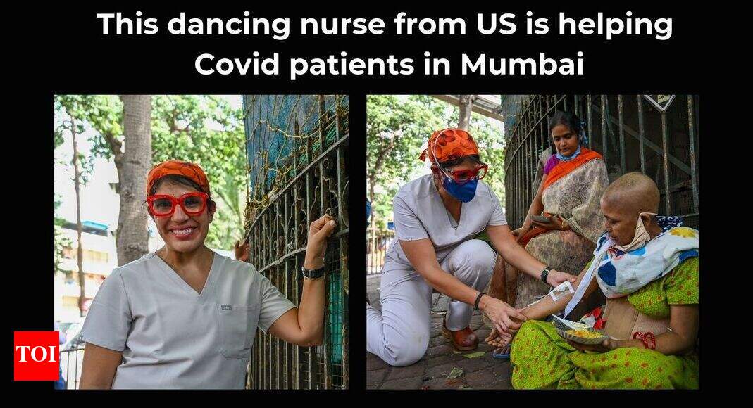 This dancing nurse from US is helping Covid patients in Mumbai | Mumbai ...