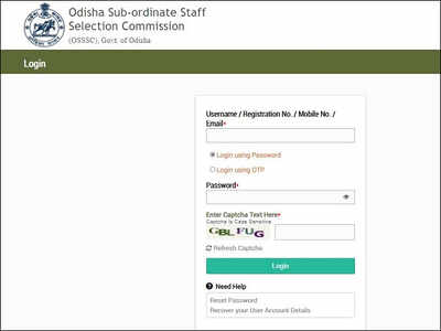 OSSSC RI Admit Card 2021 released, download here - Times of India