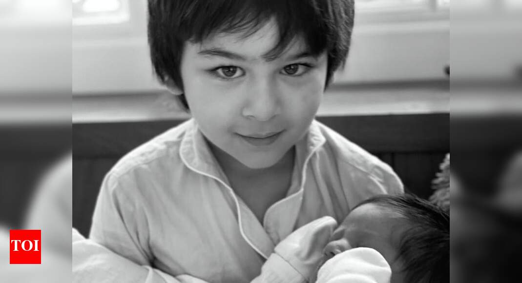 Kareena Kapoor And Saif Ali Khan Son: This unseen picture of Taimur Ali ...