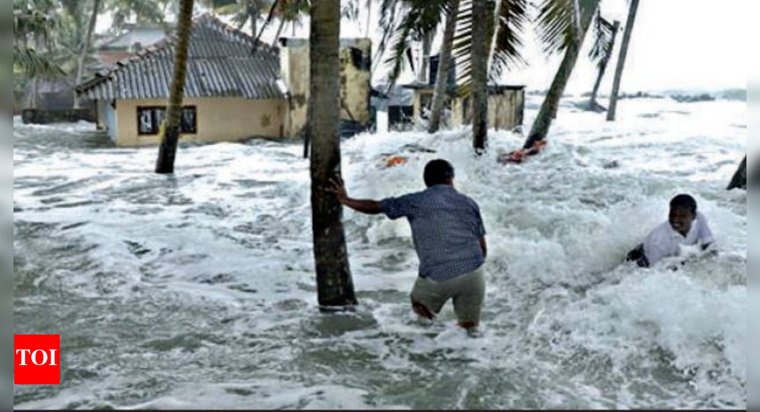 Central Kerala coastline may be hit by rise in sea level | Kochi News ...