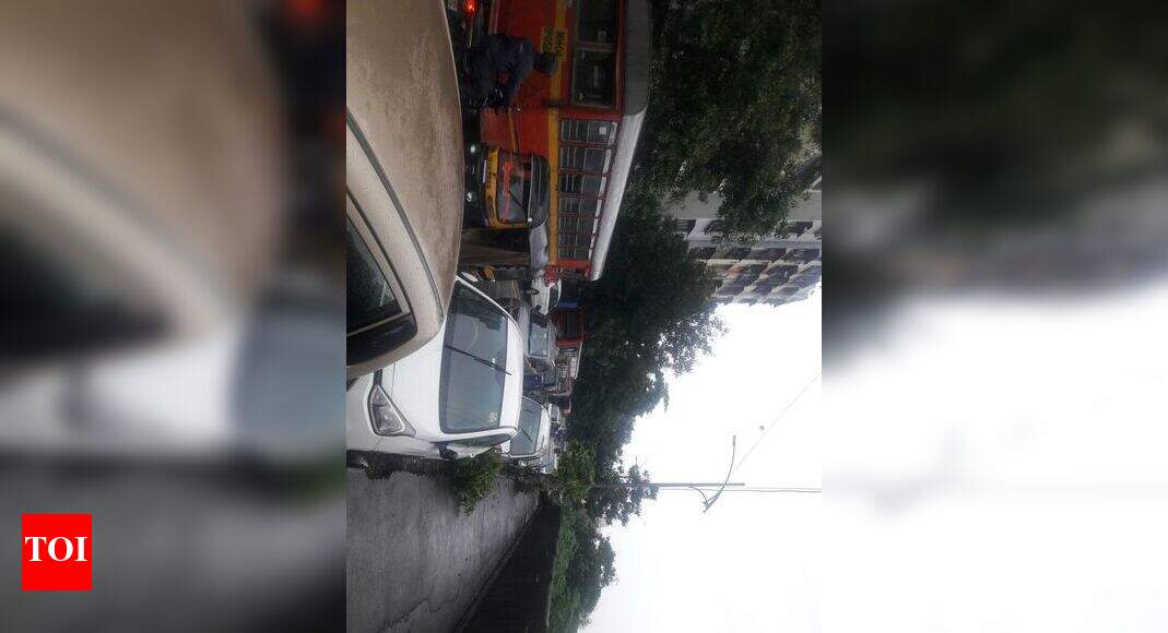 Heavy traffic issues on CIDCO road ,Thane. - Times of India