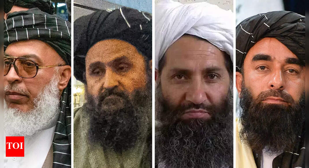 These are the shadowy Taliban leaders now running Afghanistan - Times ...