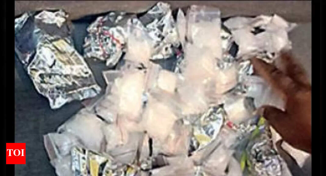 Kerala: Excise team seizes 1kg more MDMA from Vazhakkala flat | Kochi News - Times of India