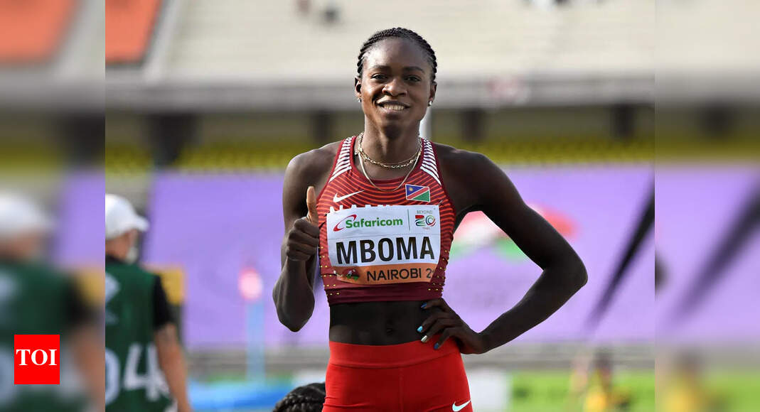 Mboma shrugs off controversy to grab 200m U20 gold in world record time ...