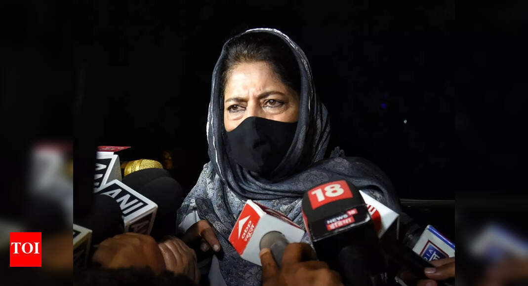 Mehbooba Mufti demands restoration of Jammu &Kashmir’s special status ...