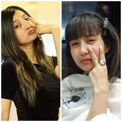 BTS inspires Monami to get fringes | Bengali Movie News - Times of India