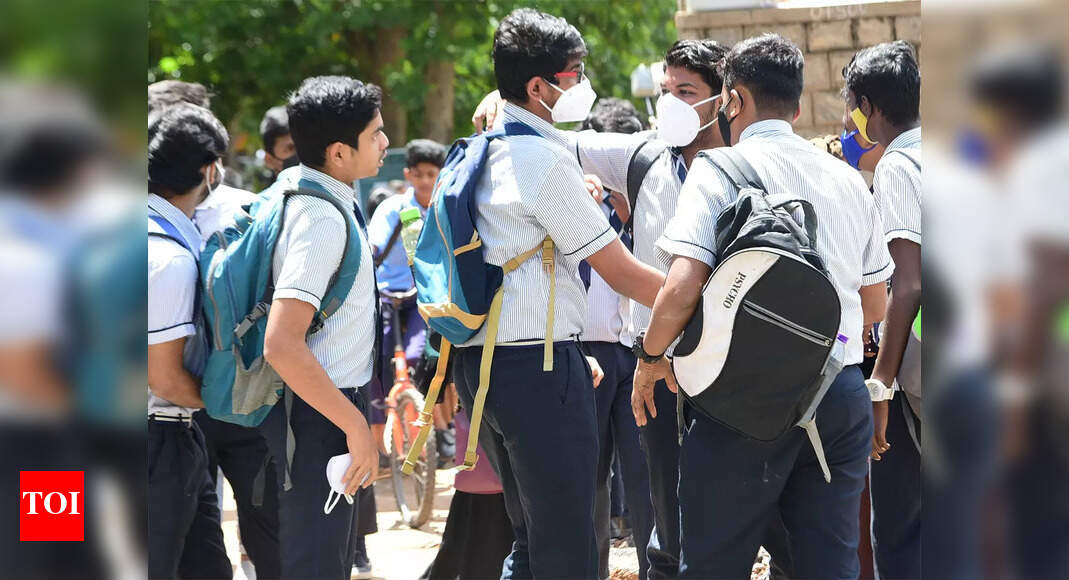 Students throng high schools, pre-university colleges in Karnataka ...