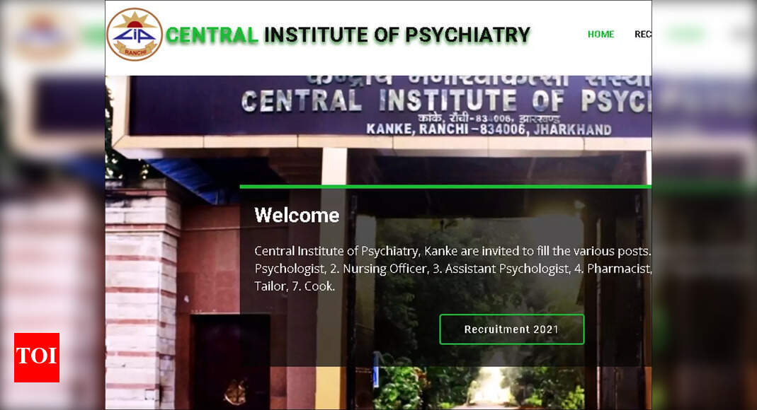 CIP Ranchi Recruitment 2021: Apply online for 51 Nursing Officer and ...