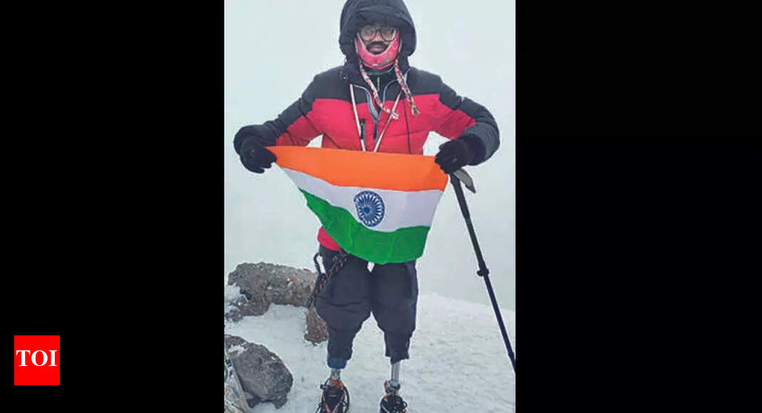 Meet India’s first double leg amputee from Chhattisgarh to scale these ...