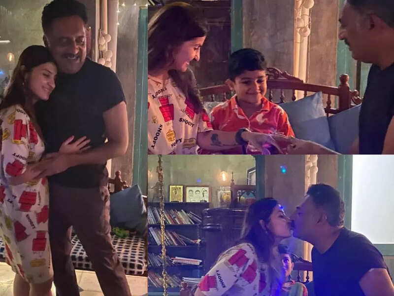 Prakash Raj and Pony Verma renew vows on their anniversary; pictures ...