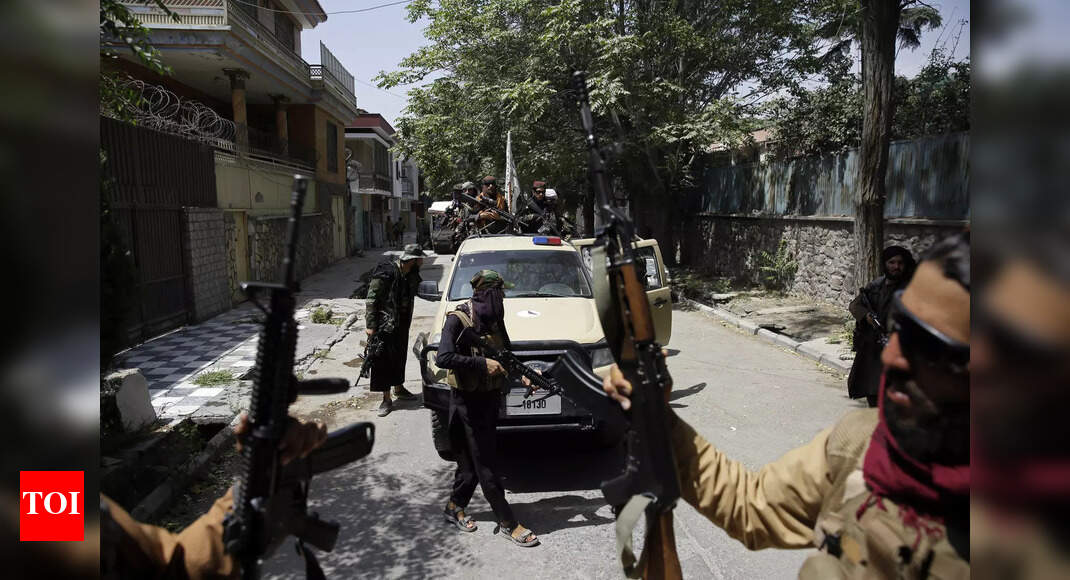 'Zombie apocalypse': Fear grips Afghans under Taliban rule - Times of India